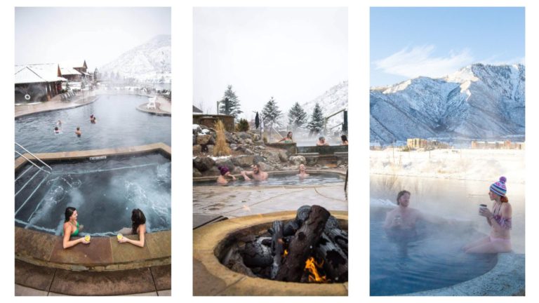 Warm waterslides, aquatic climbing walls: Colorado's best natural hot ...