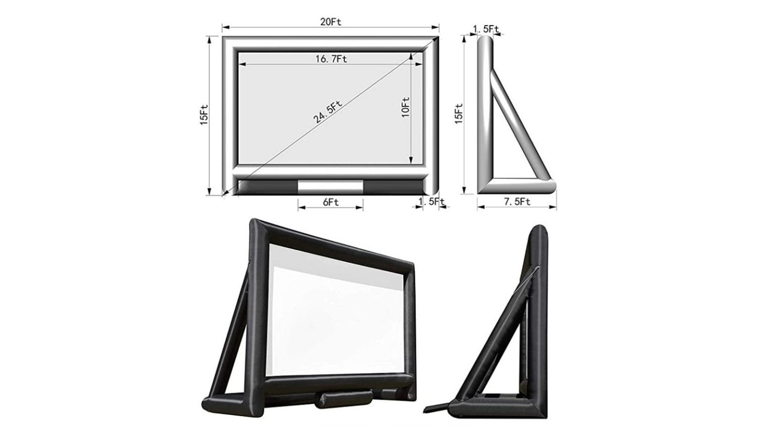 10 best outdoor movie screens and portable projectors - FamilyVacationist