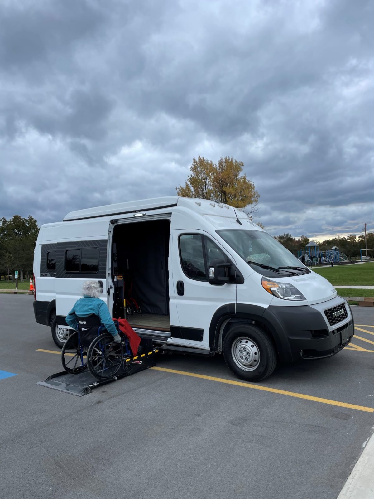 Road Test: Accessibility Enhanced Winnebago Roam - FamilyVacationist