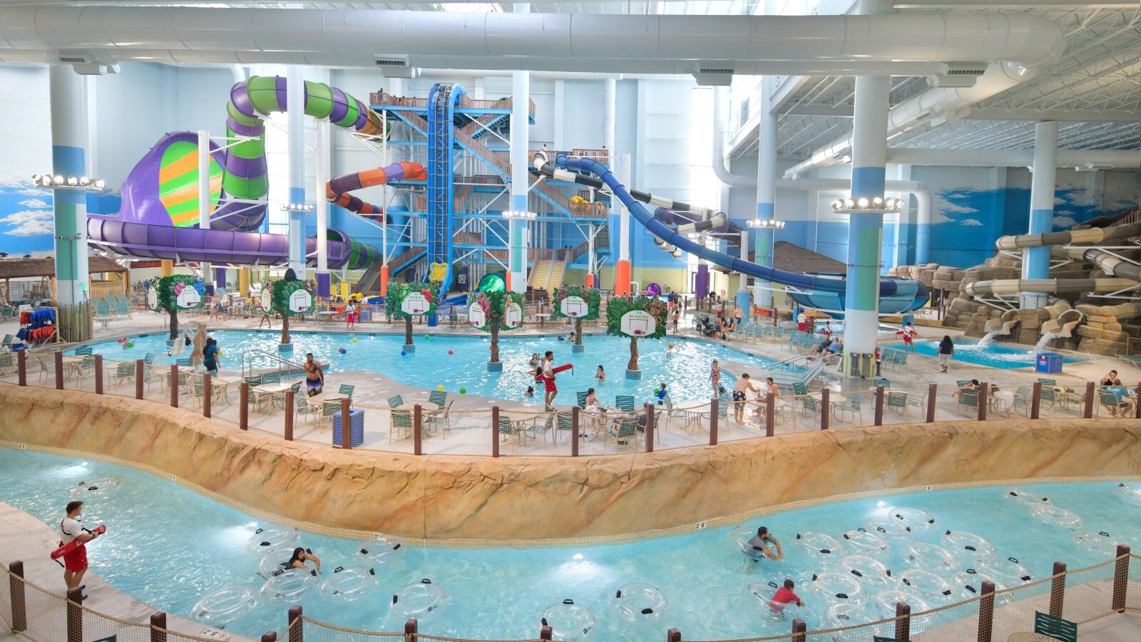 Cold outside? These 7 family resorts have indoor lazy rivers you can ...